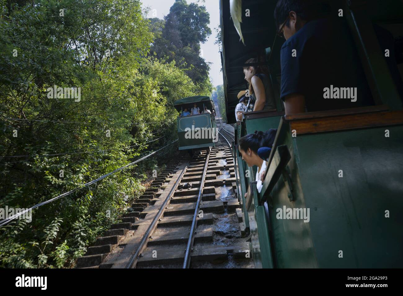Funicular de santiago hi-res stock photography and images - Alamy