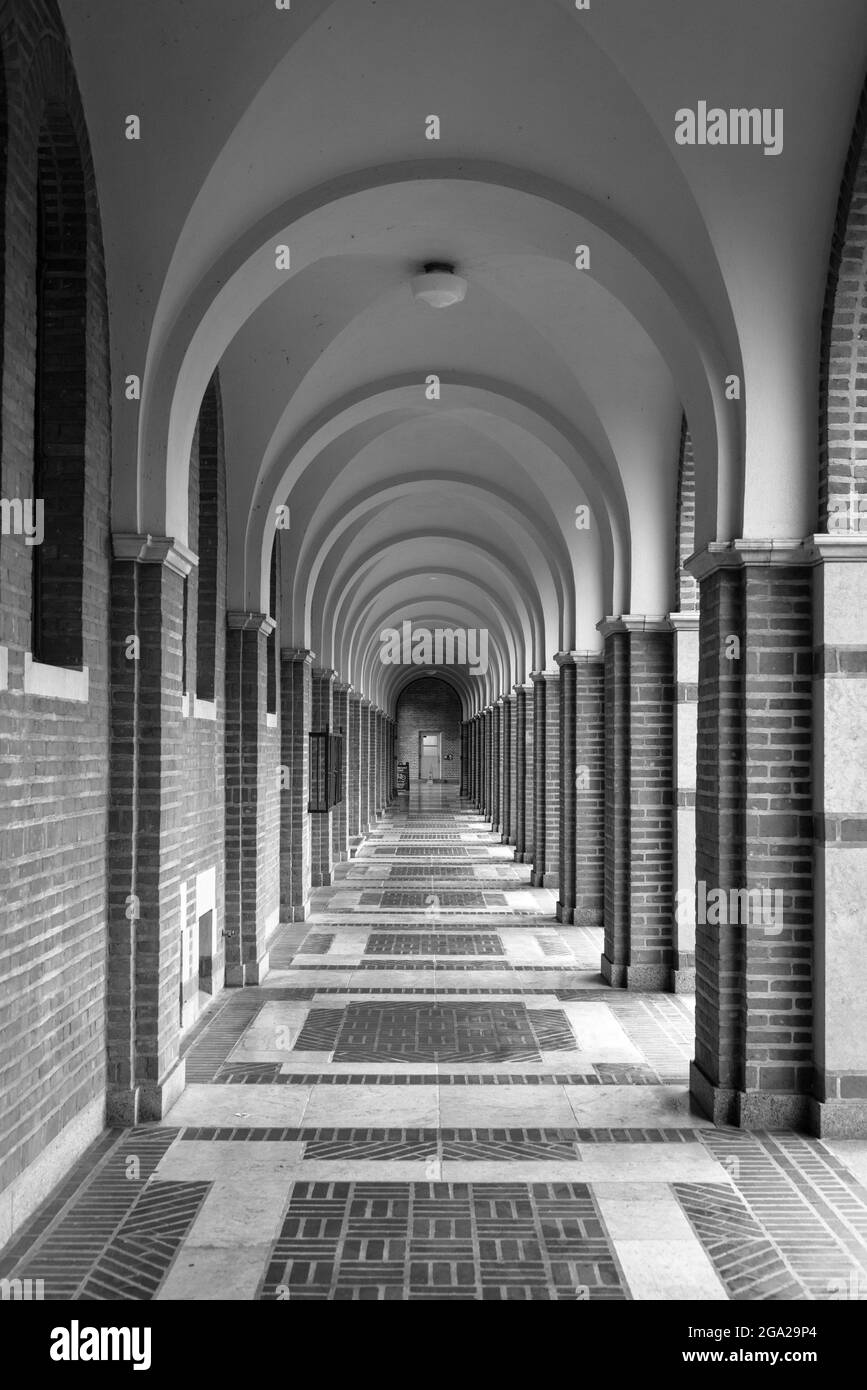 Arches at Rice University, in Houston, Texas Stock Photo - Alamy