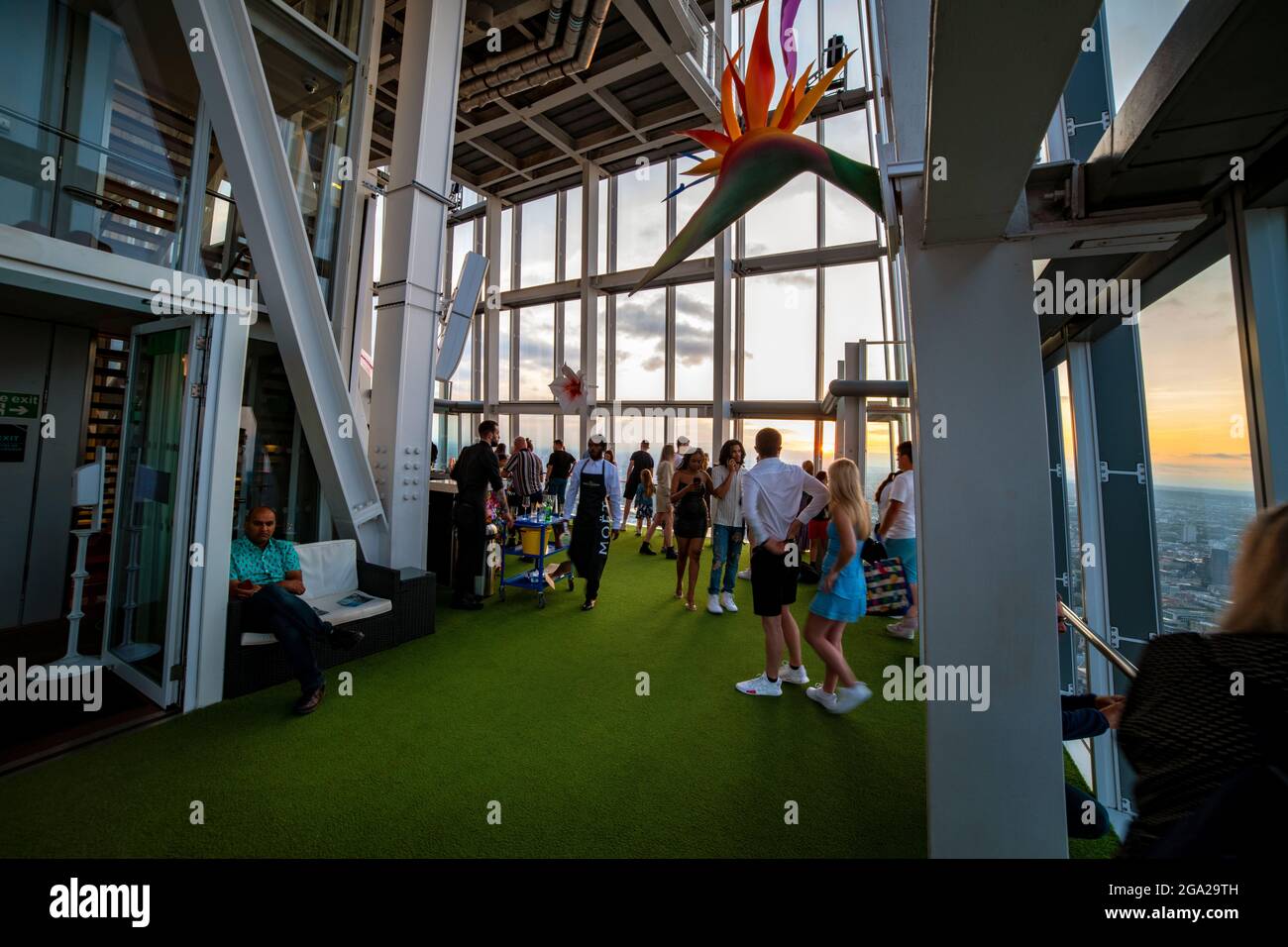 Viewing levels in the Shard Stock Photo - Alamy