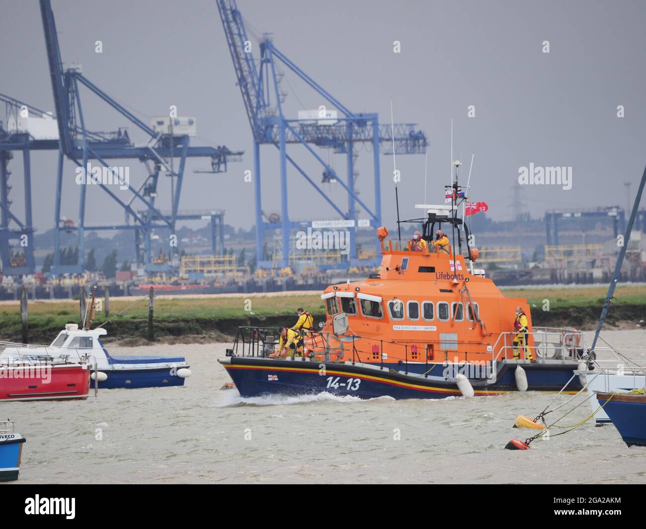 Sheerness, Kent, UK. 28th July 2021. The Sheerness Trent-class all ...