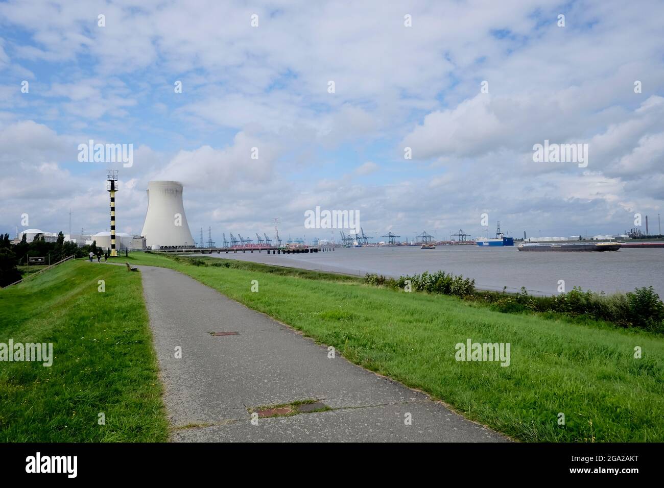 The Doel Nuclear Power Station is one of two nuclear power plants in ...