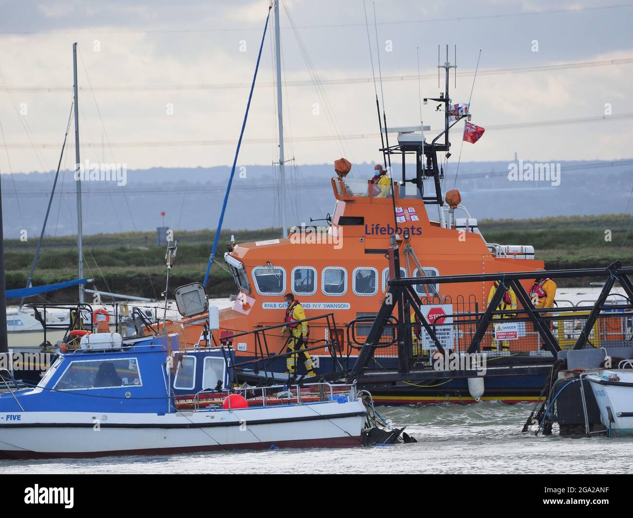 Sheerness, Kent, UK. 28th July 2021. The Sheerness Trent-class all ...