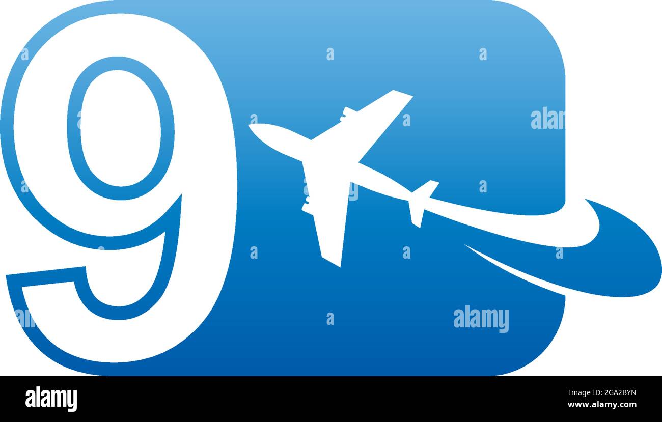 Airplane 9 vector vectors Stock Vector Images - Alamy