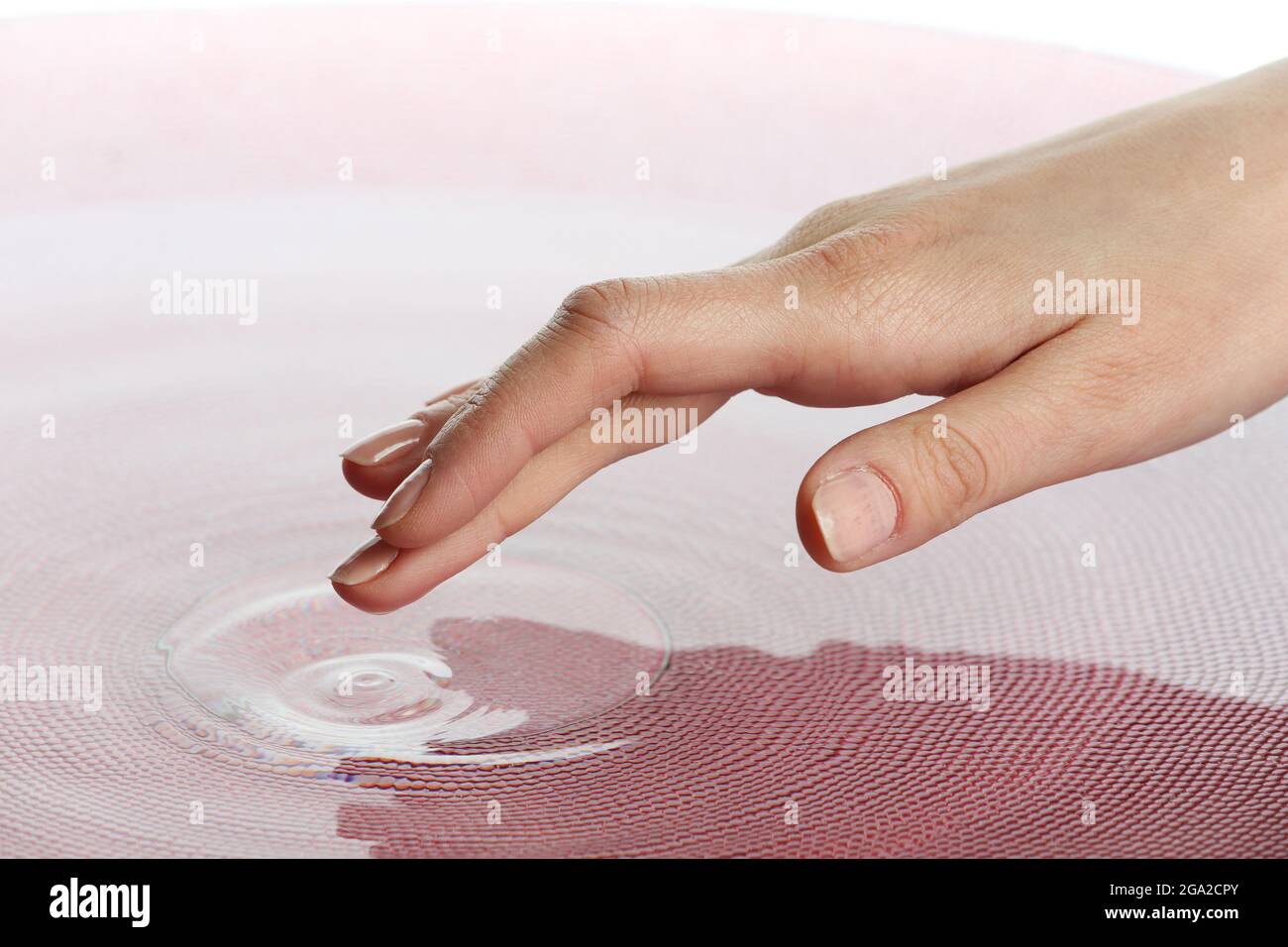 Touching aura hi-res stock photography and images - Alamy