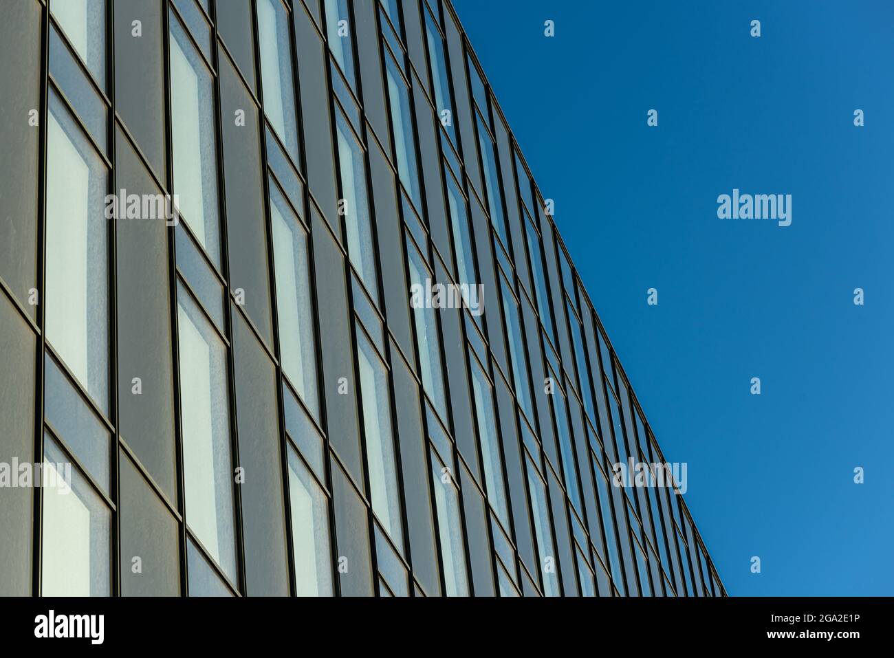 windows of a newly built large office building Stock Photo - Alamy