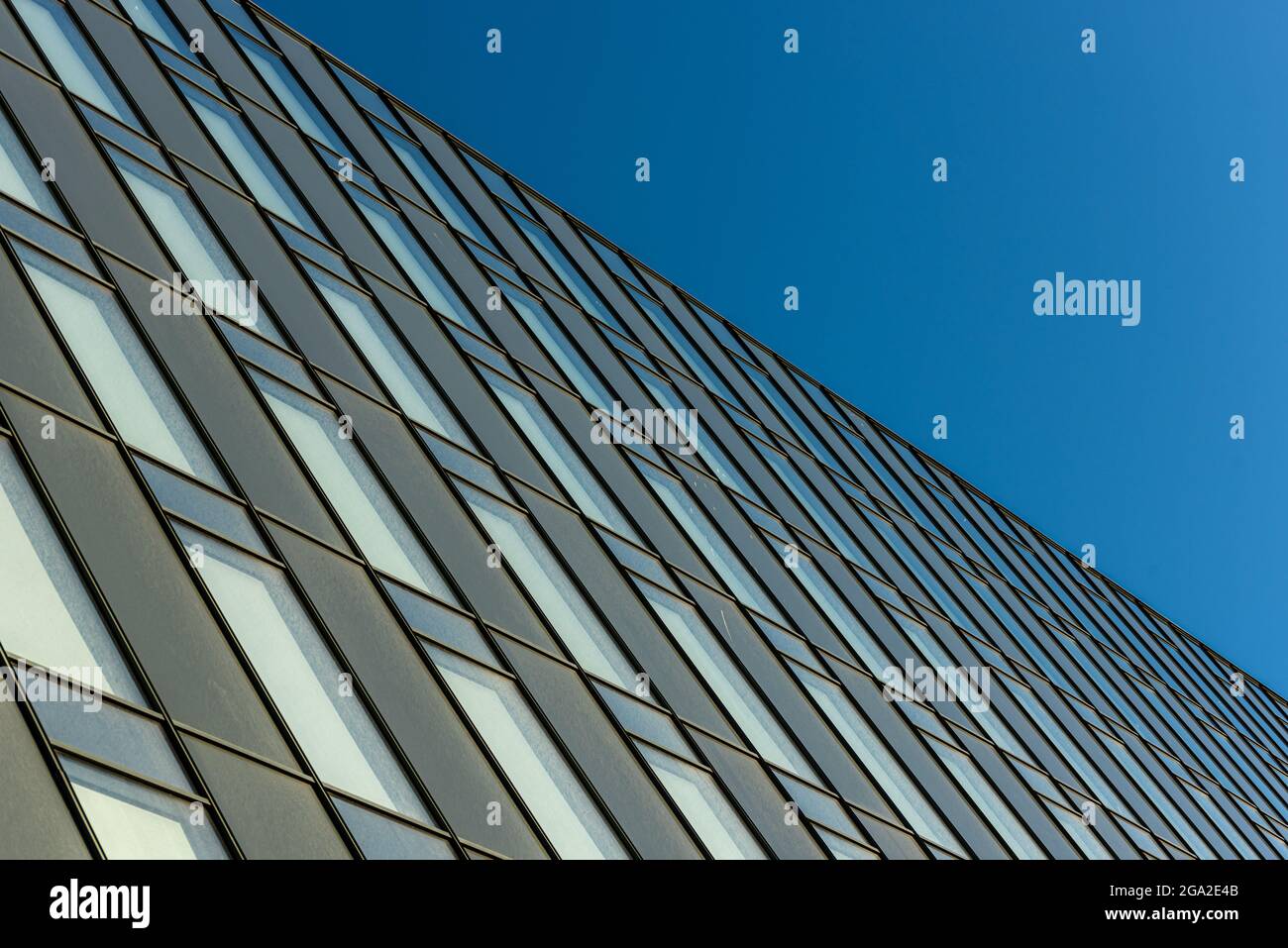 windows of a newly built large office building Stock Photo - Alamy
