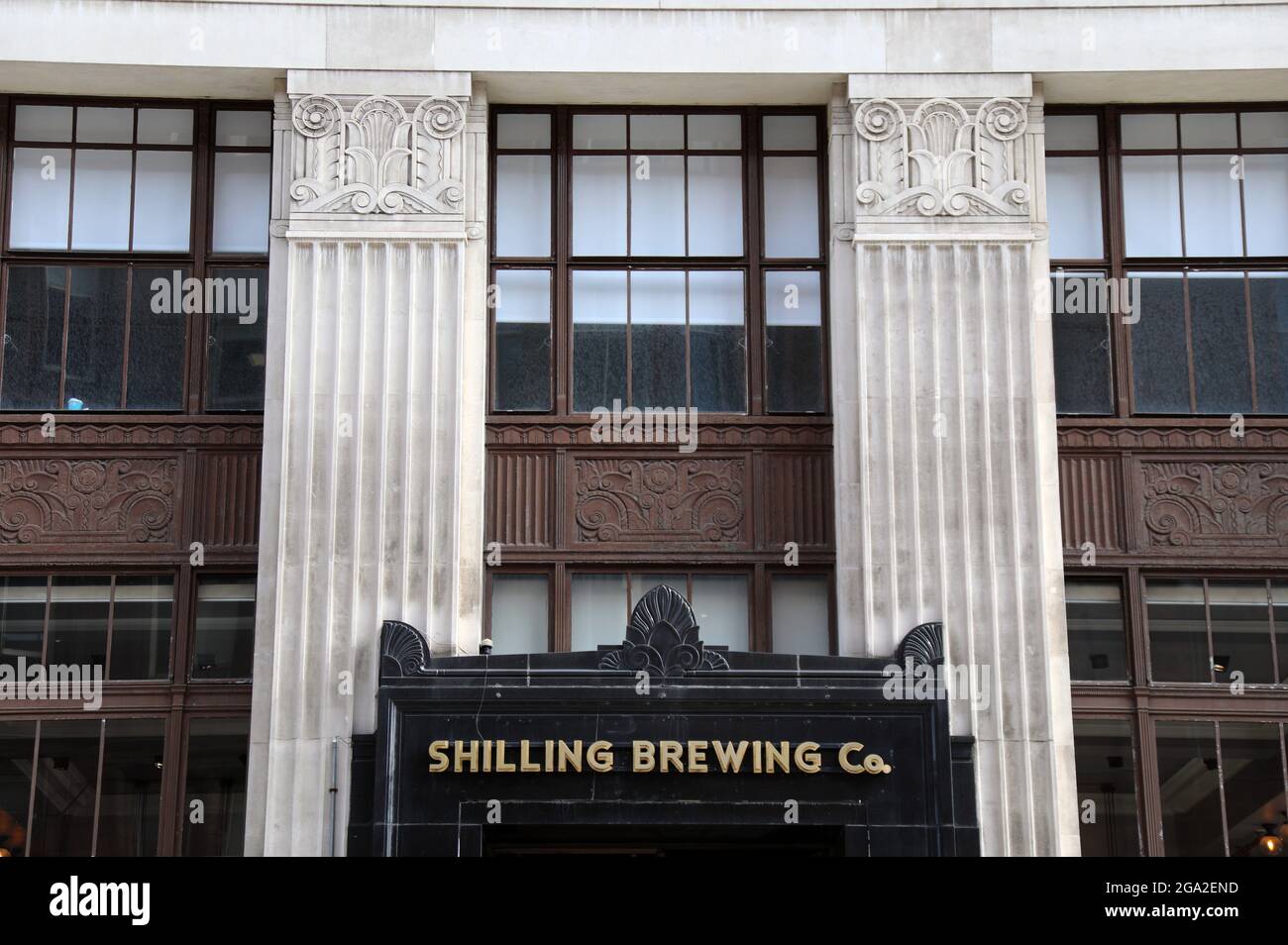 Shilling Brewing Company at the former 1930s bank building on West ...