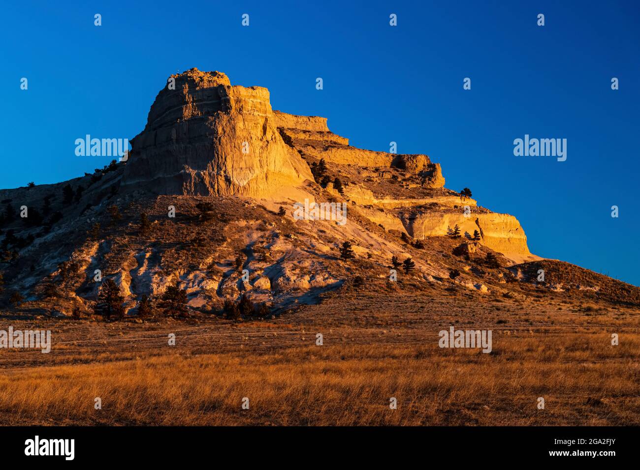 Scotts Bluff National Monument; Nebraska, United States of America ...