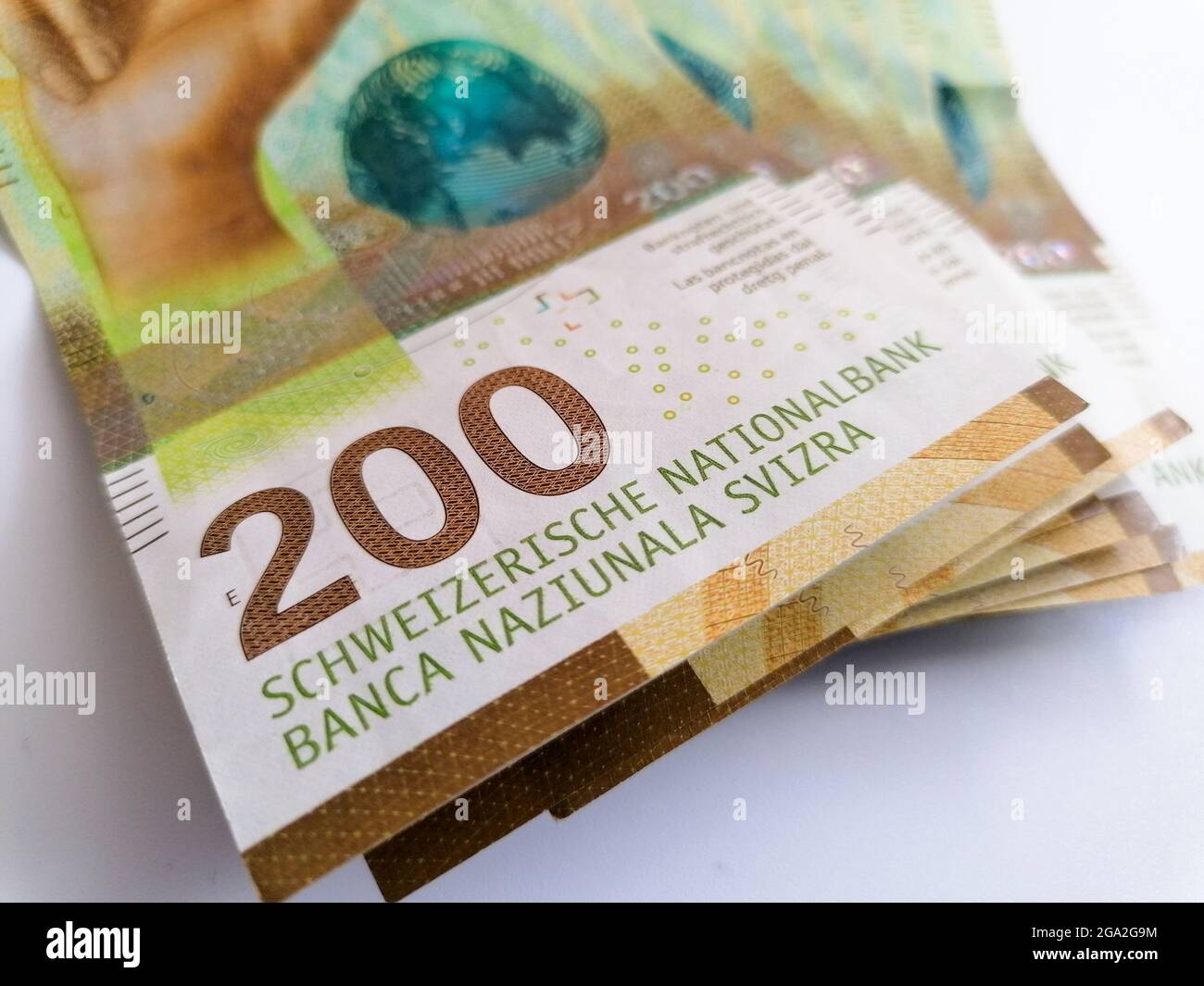 Swiss francs stack hi-res stock photography and images - Alamy