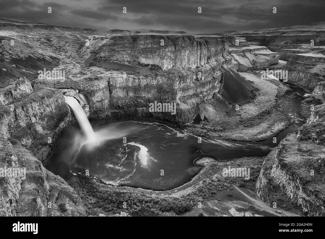 Landscape view ancient rock Black and White Stock Photos & Images - Alamy