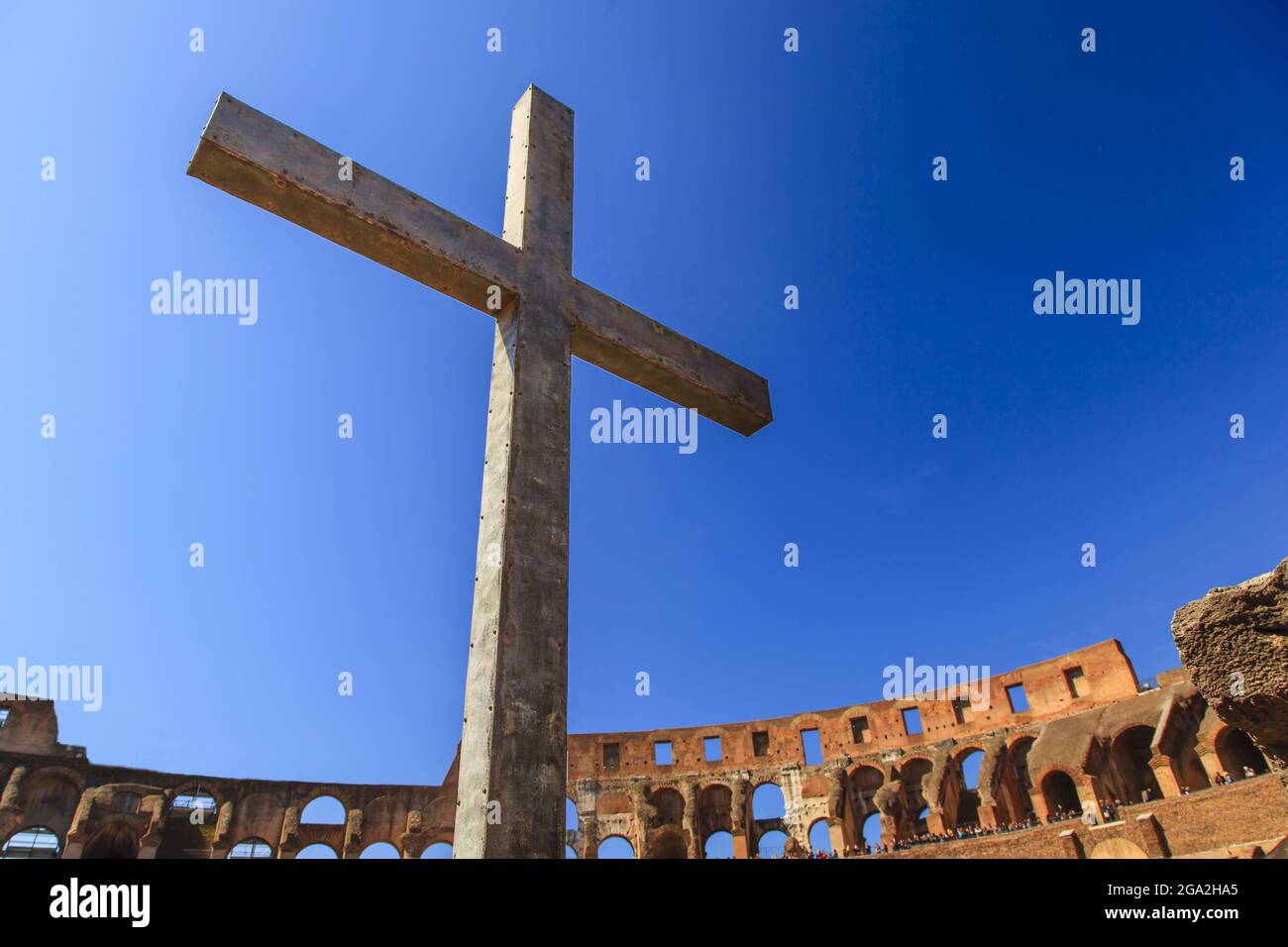 Colosseum in rome cross section hi-res stock photography and images - Alamy