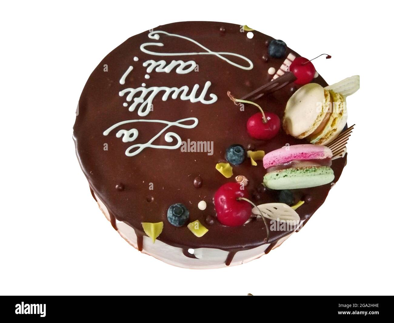 cake isolated on white background Stock Photo - Alamy