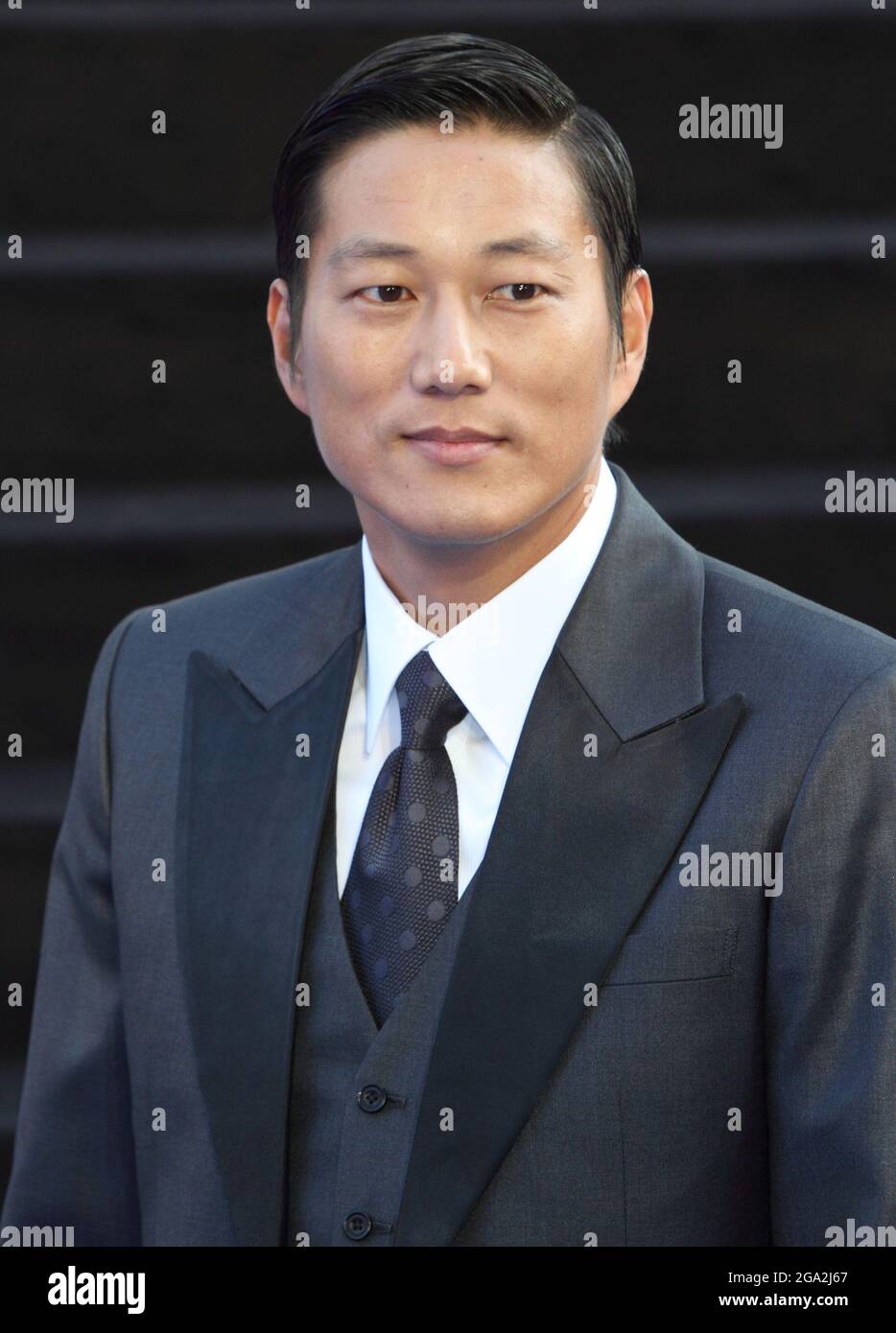 London. UK. Sung Kang at the World Premiere of Fast and Furious 6 at ...