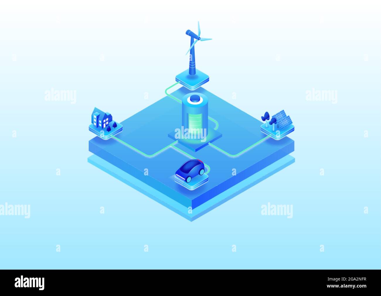 Renewable ene Stock Vector Images - Alamy