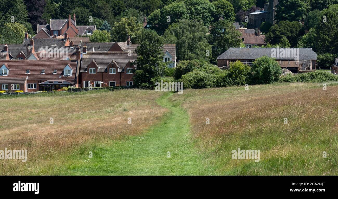 Lockington village in the East Midlands, UK Stock Photo - Alamy