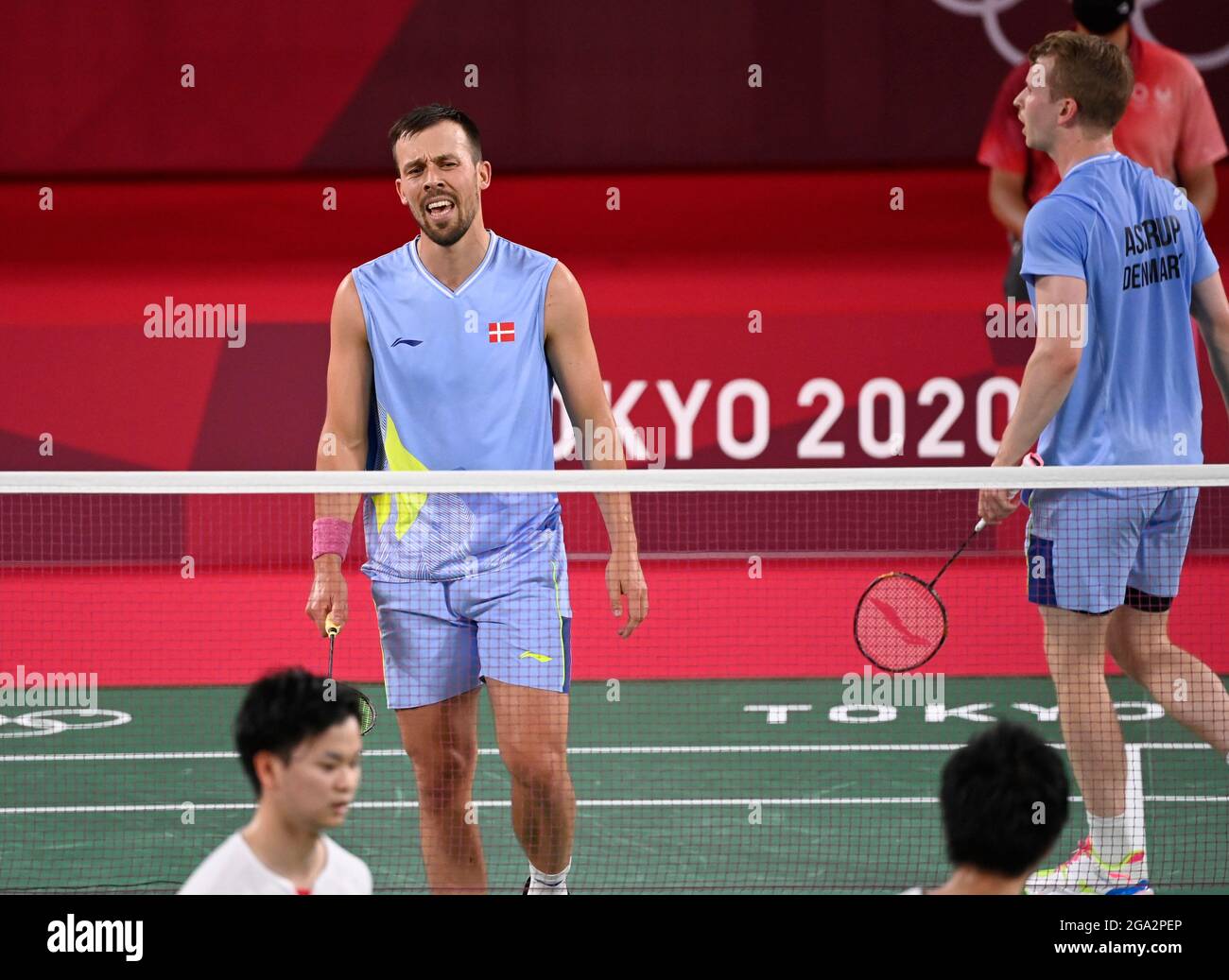 Tokyo, Japan. 27th July, 2021. Tokyo 2020 Olympic Games, Badminton ...