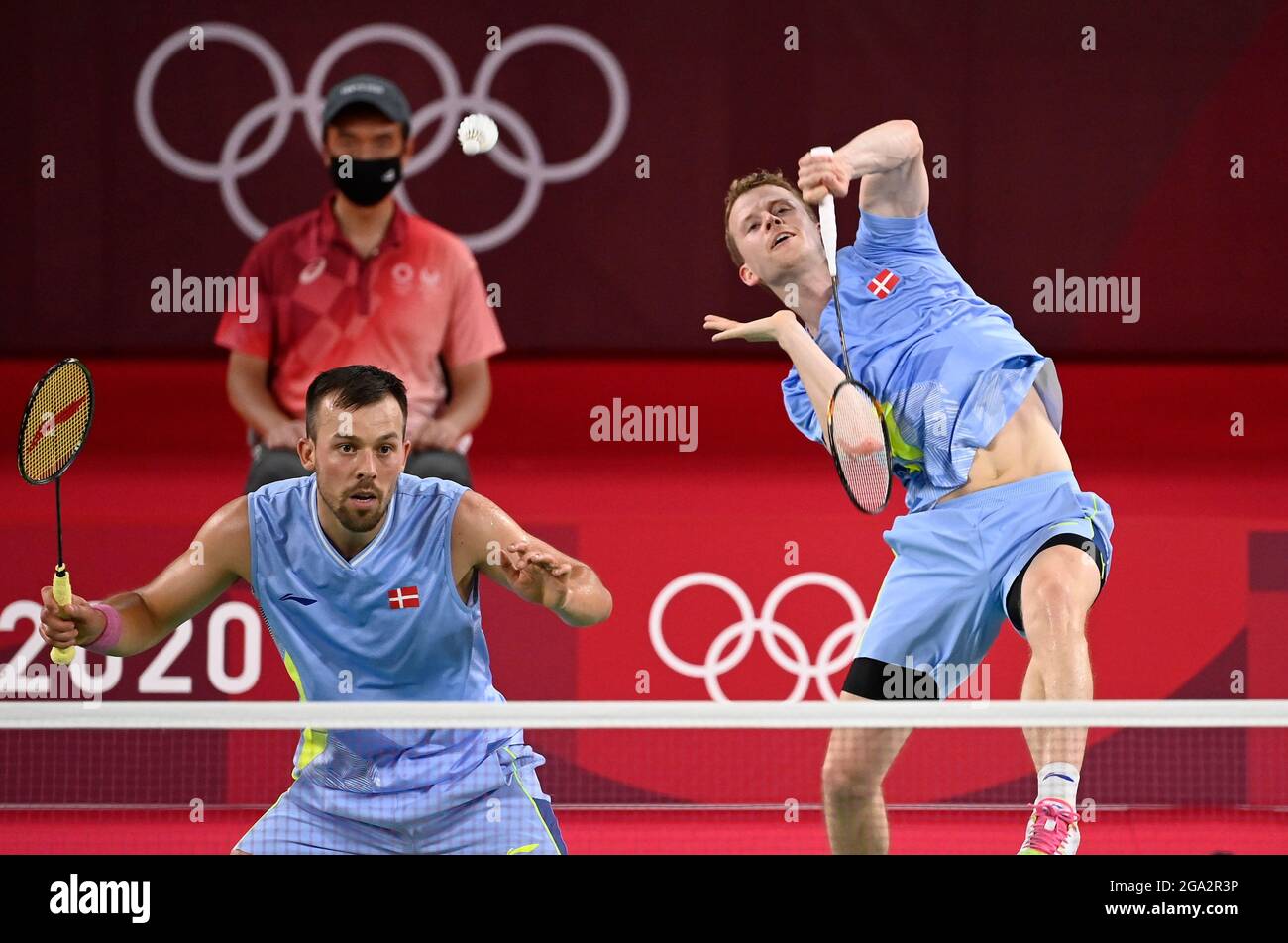 Tokyo, Japan. 27th July, 2021. Tokyo 2020 Olympic Games, Badminton ...