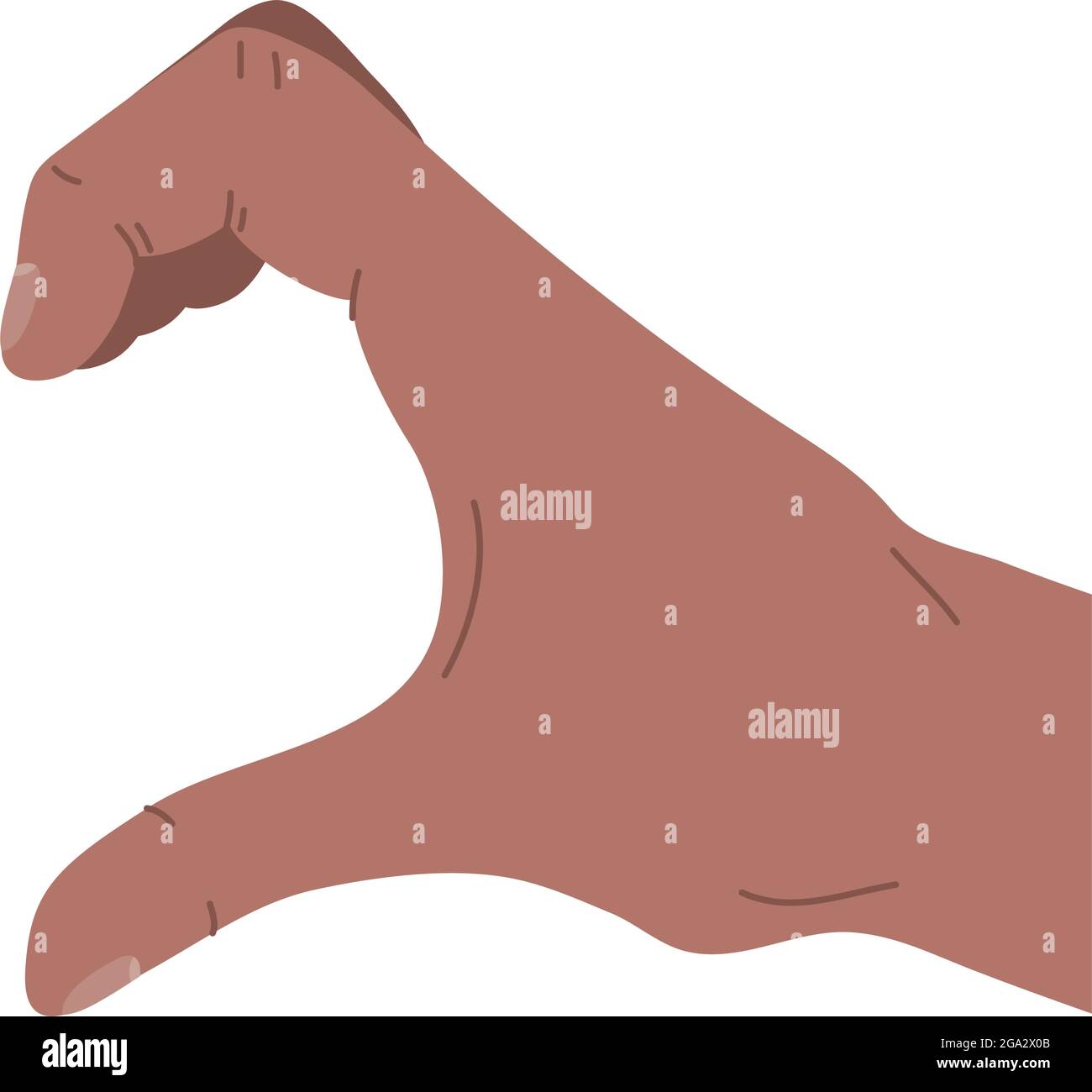 afro hand symbol language icon Stock Vector Image & Art - Alamy