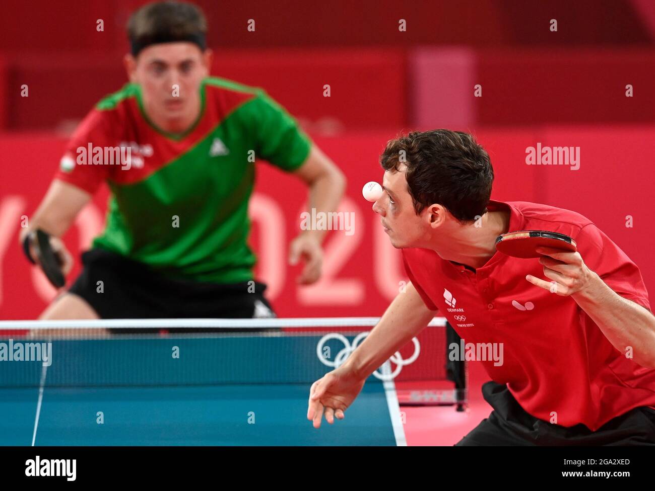 Tokyo, Japan. 26th July, 2021. Tokyo 2020 Olympic Games, Men's Table ...