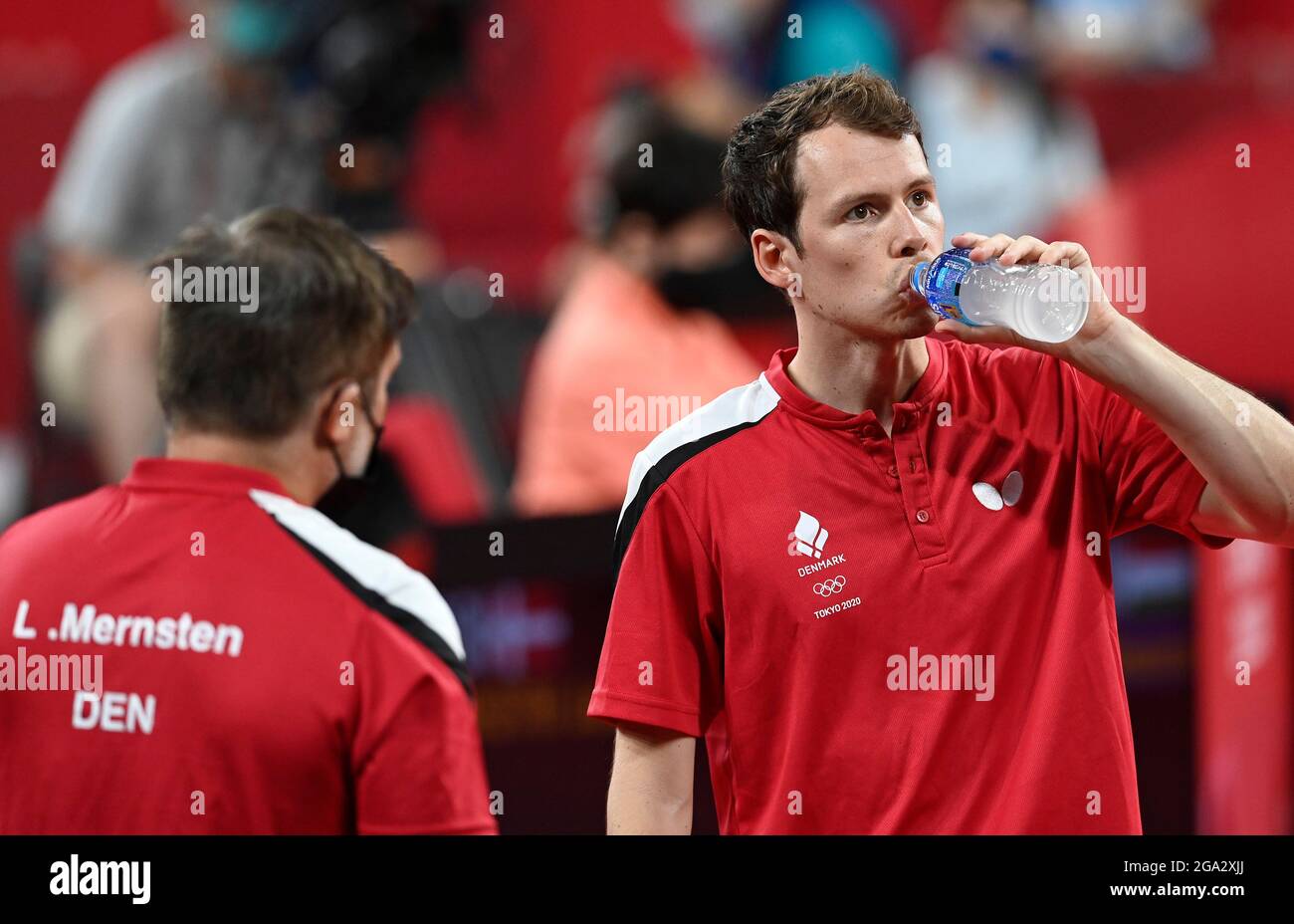 Tokyo, Japan. 26th July, 2021. Tokyo 2020 Olympic Games, Men's Table ...