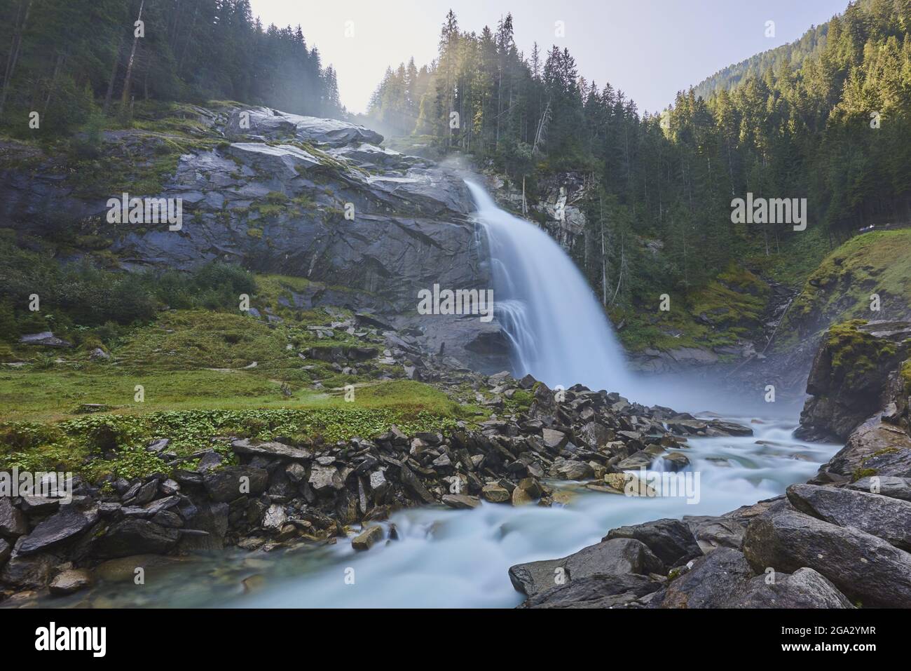 Krimml Waterfalls; Salzburg, Austria Stock Photo - Alamy