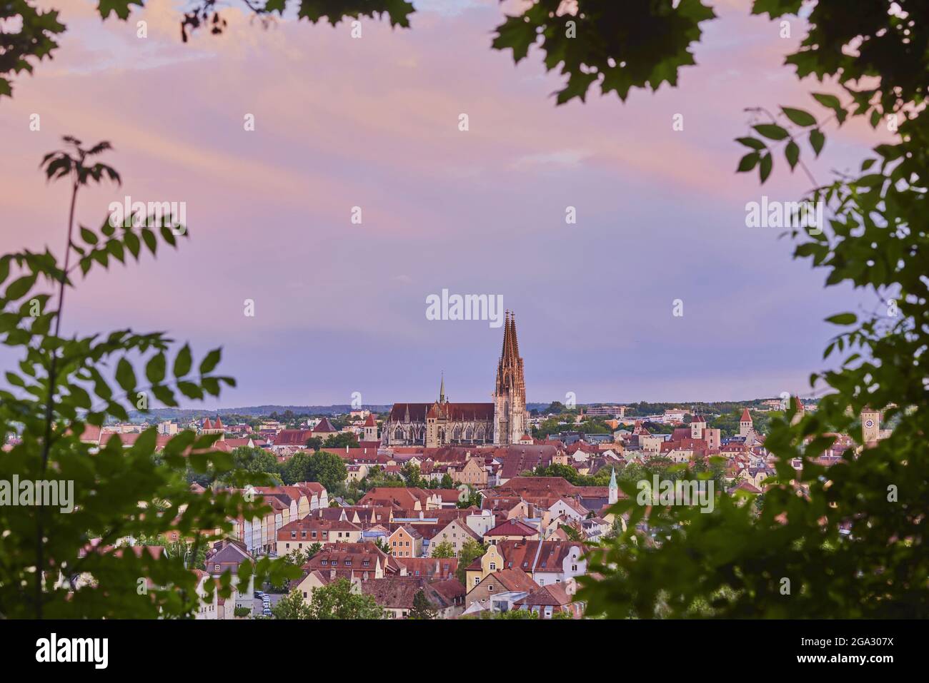 Regensburg cathedral view from hi-res stock photography and images - Alamy