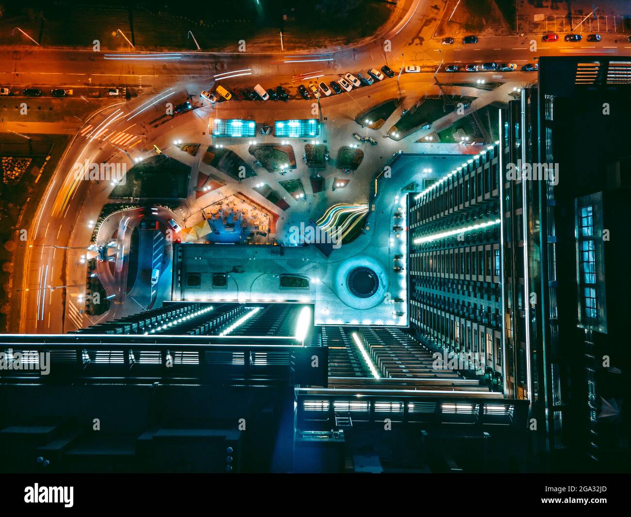 Brooklyn bridge drone aerial hi-res stock photography and images - Alamy