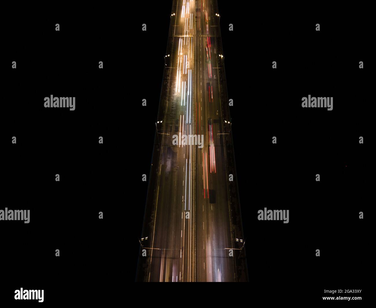 Night view from drone on hi-res stock photography and images - Alamy