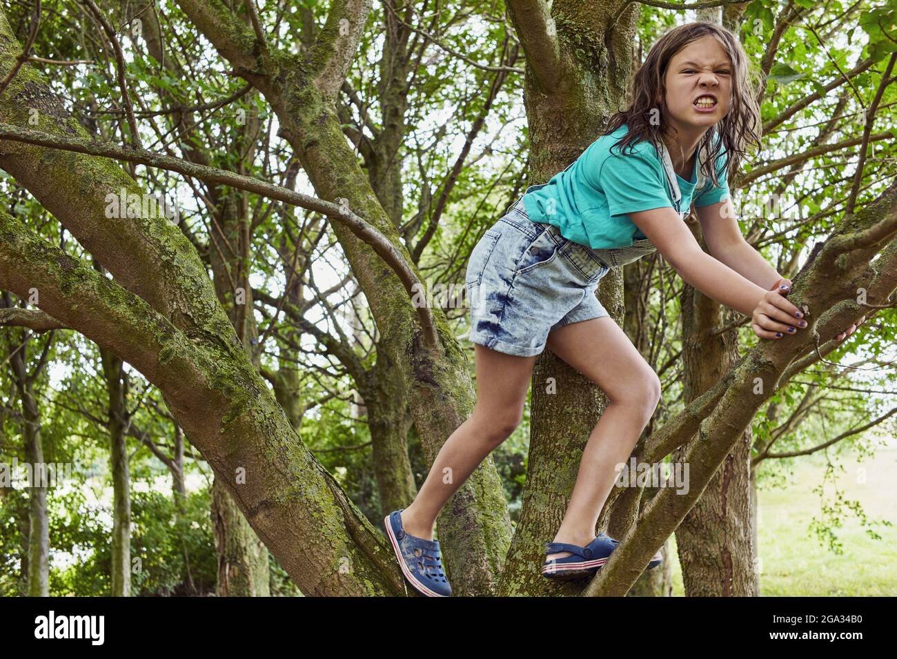 Tomboy girl hi-res stock photography and images - Alamy