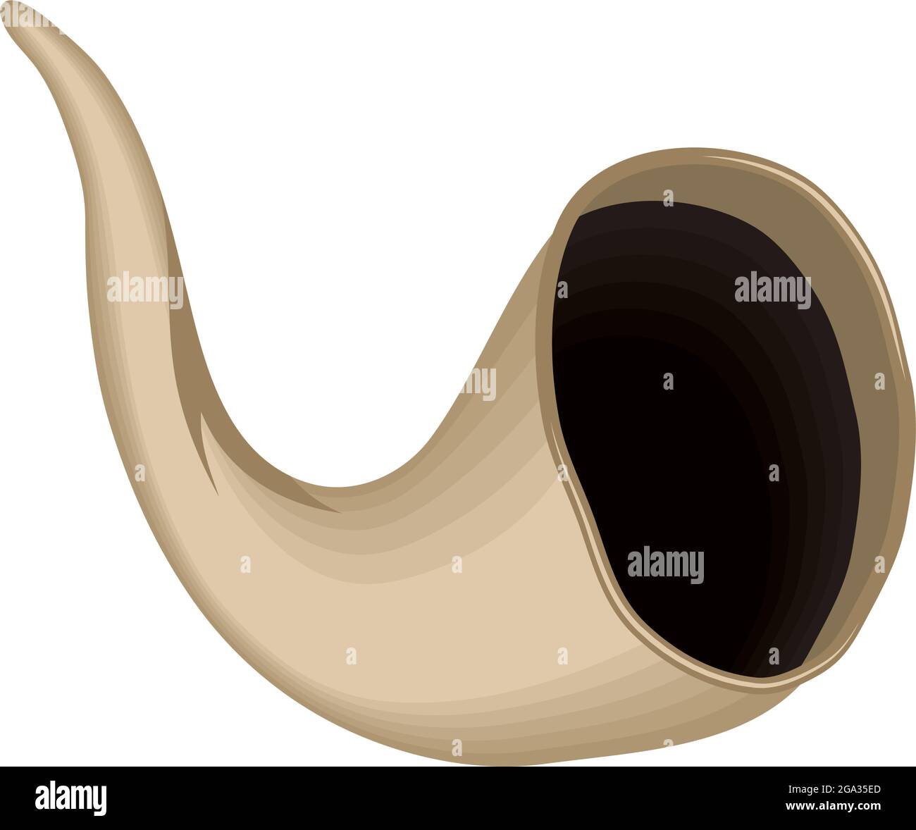 rosh hashanah horn jewish icon Stock Vector Image & Art - Alamy