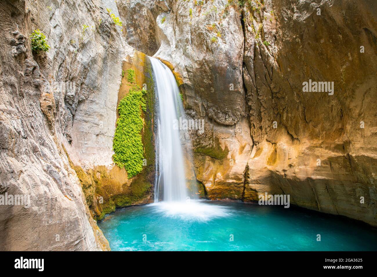 Sapadere canyon and beautiful waterfall, Alanya, Turkey Stock Photo - Alamy