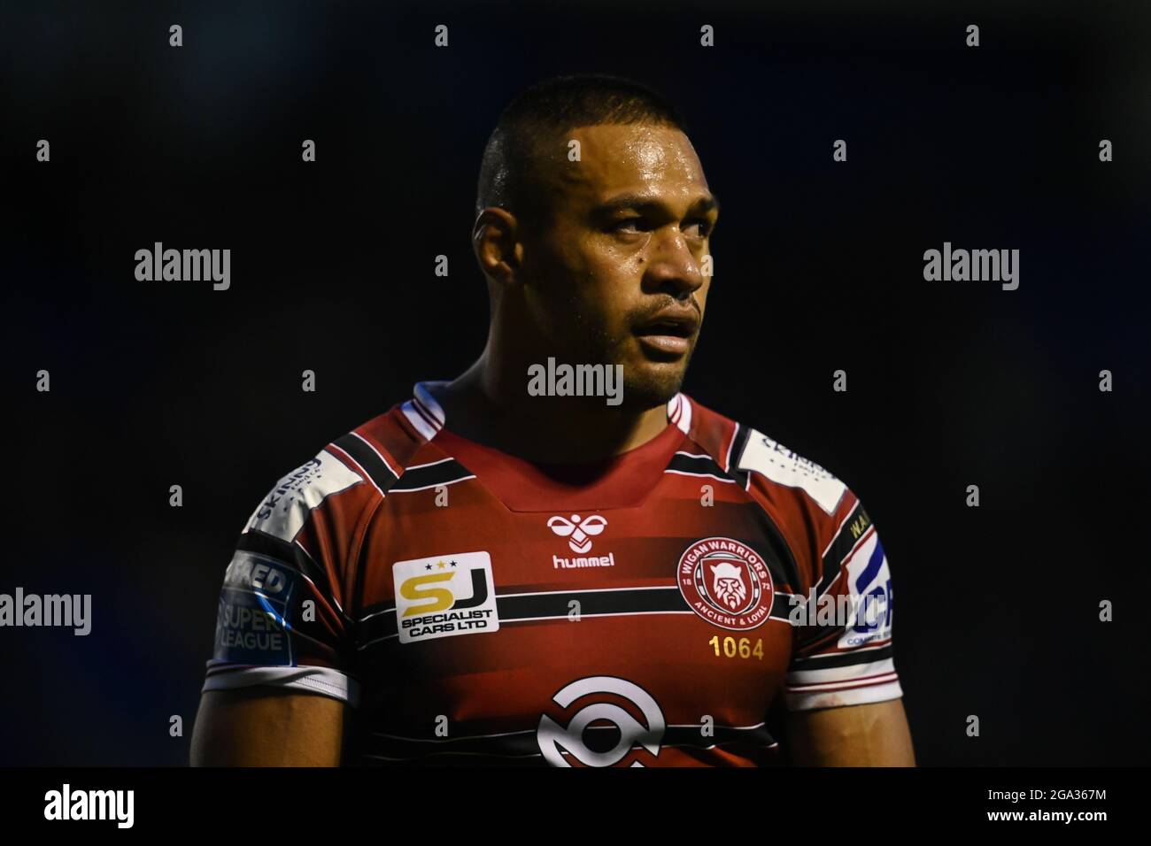Willie Isa (11) of Wigan Warriors Stock Photo - Alamy