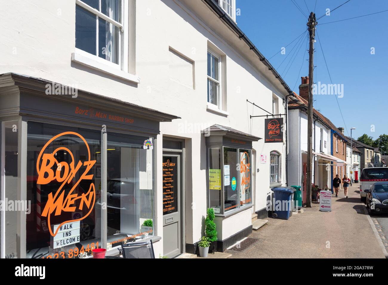 High Street, Linton, Cambridgeshire, England, United Kingdom Stock ...