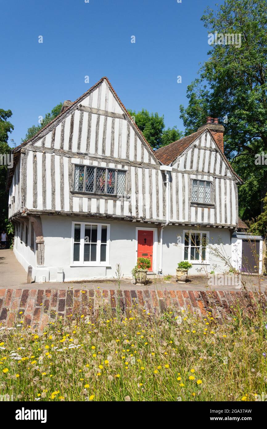 Ancient timber-framed house, Church Lane, Linton, Cambridgeshire ...