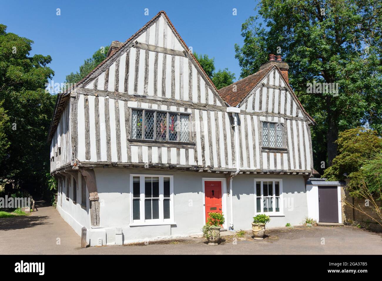 Ancient timber-framed house, Church Lane, Linton, Cambridgeshire ...