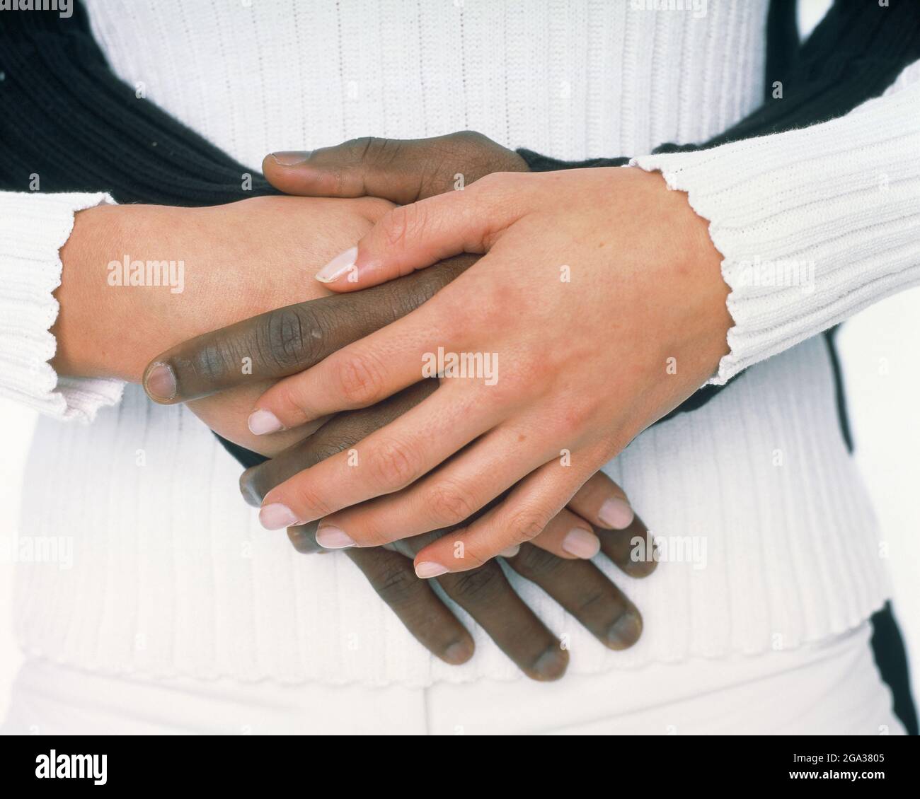 Intertwined and hands hi-res stock photography and images - Alamy