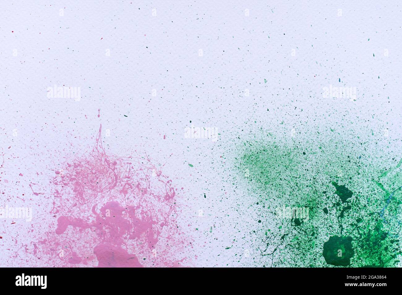 Background with green pink spray painted spots for wallpapers Stock ...