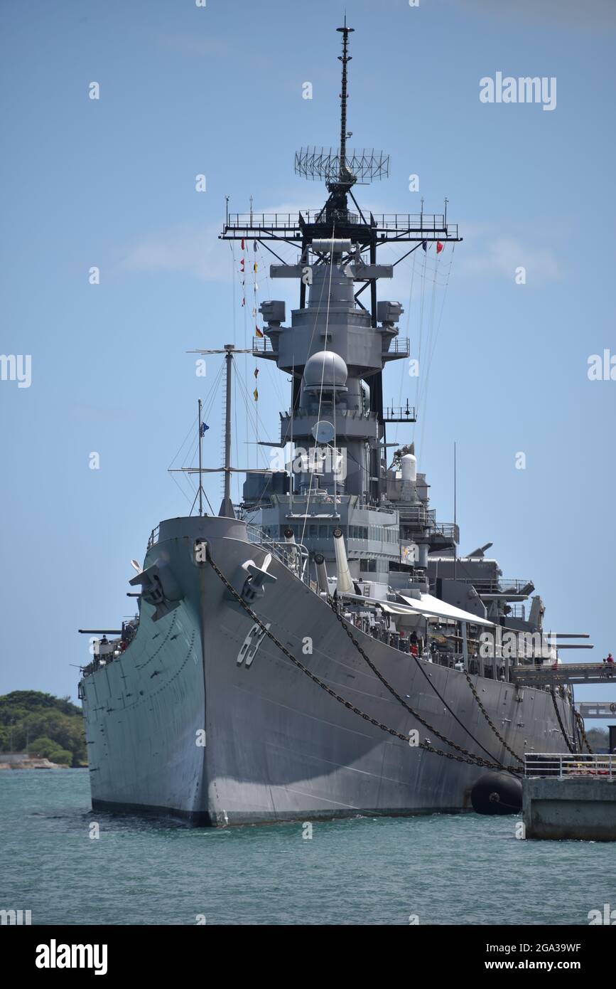 Oahu Hi Usa 652021 Pearl Harbor Historic Sites Uss Arizona Uss Missouri Uss