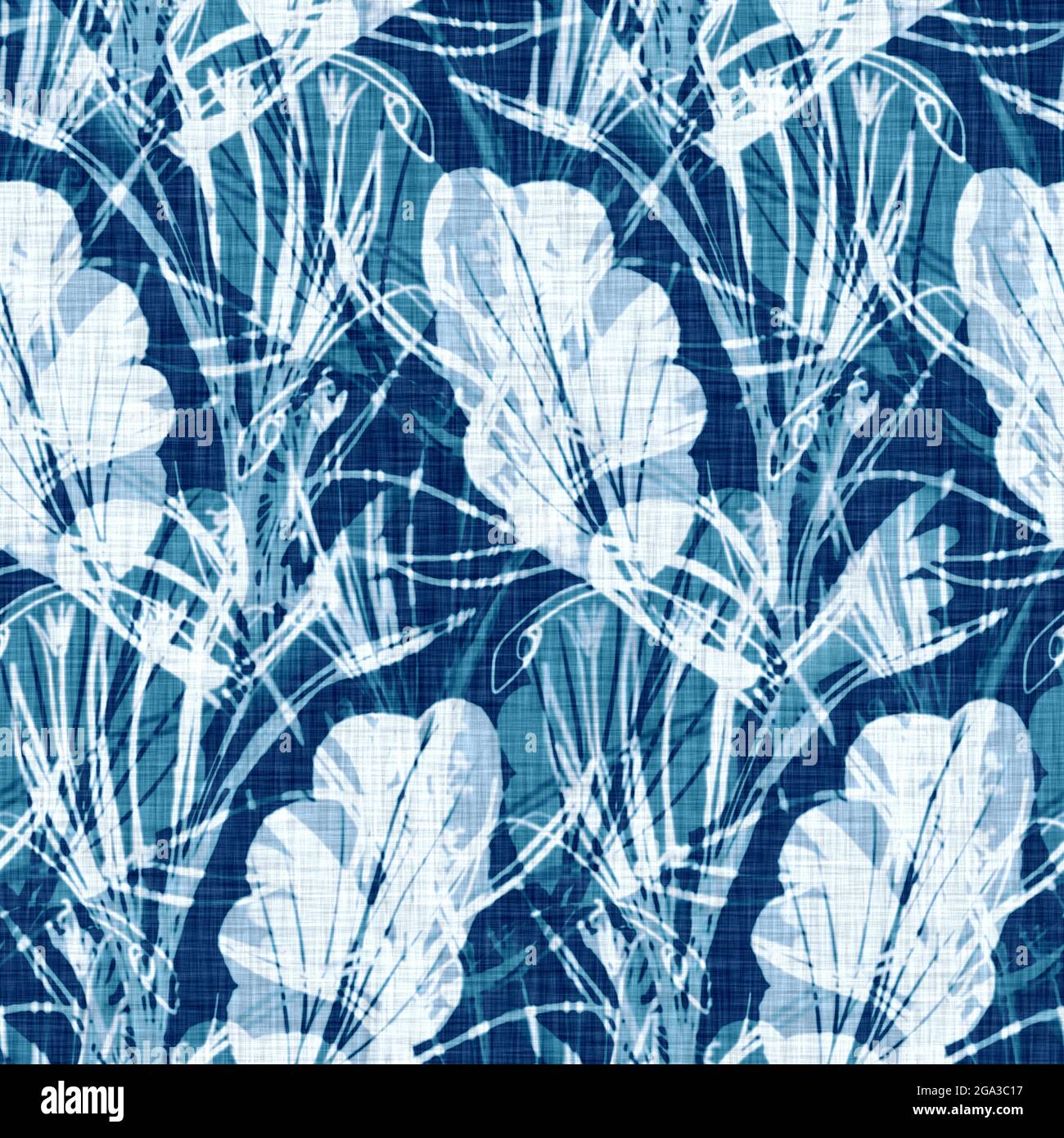 Abstract Linen Swatch