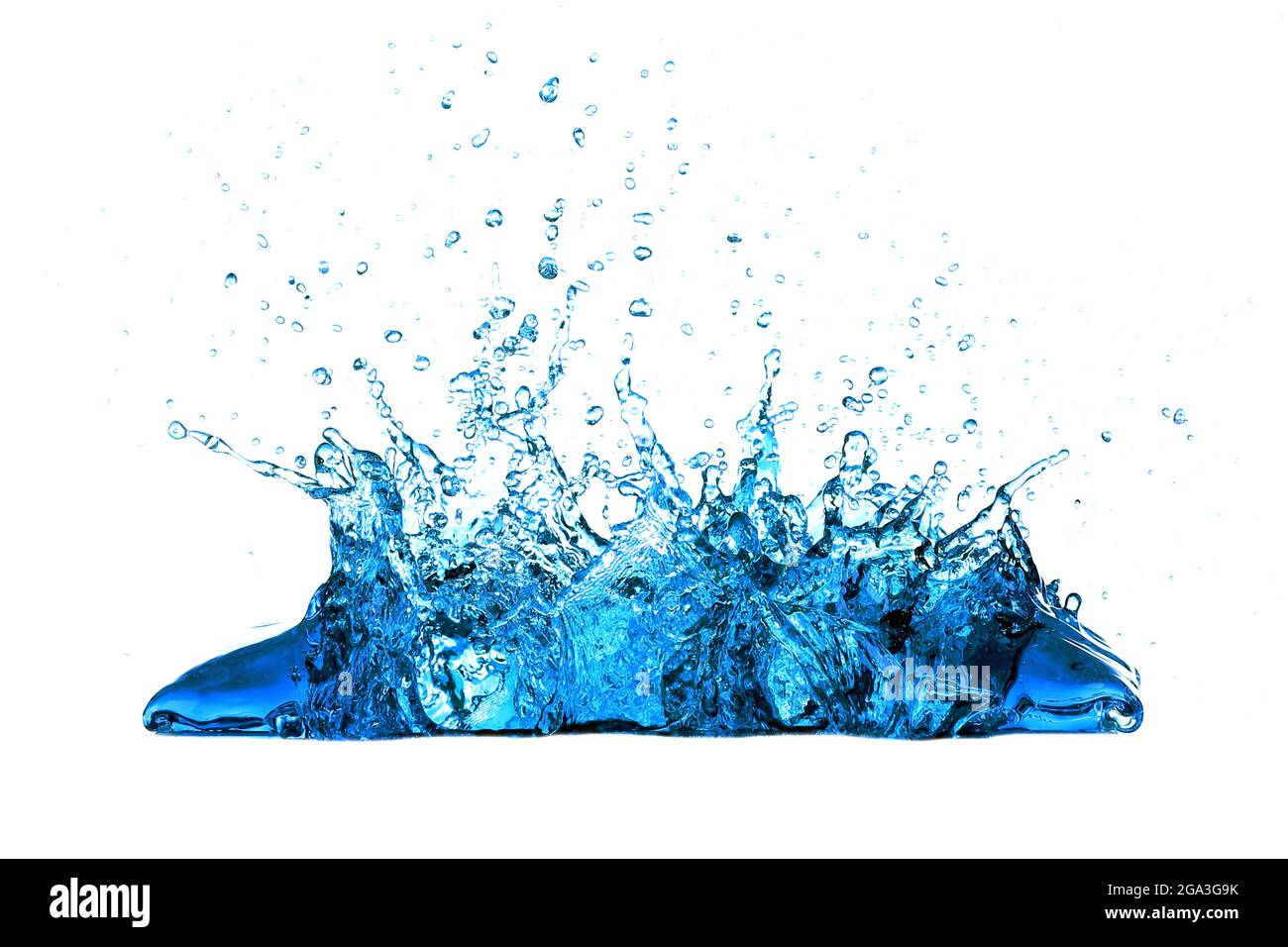 Water splash on light background Stock Photo - Alamy