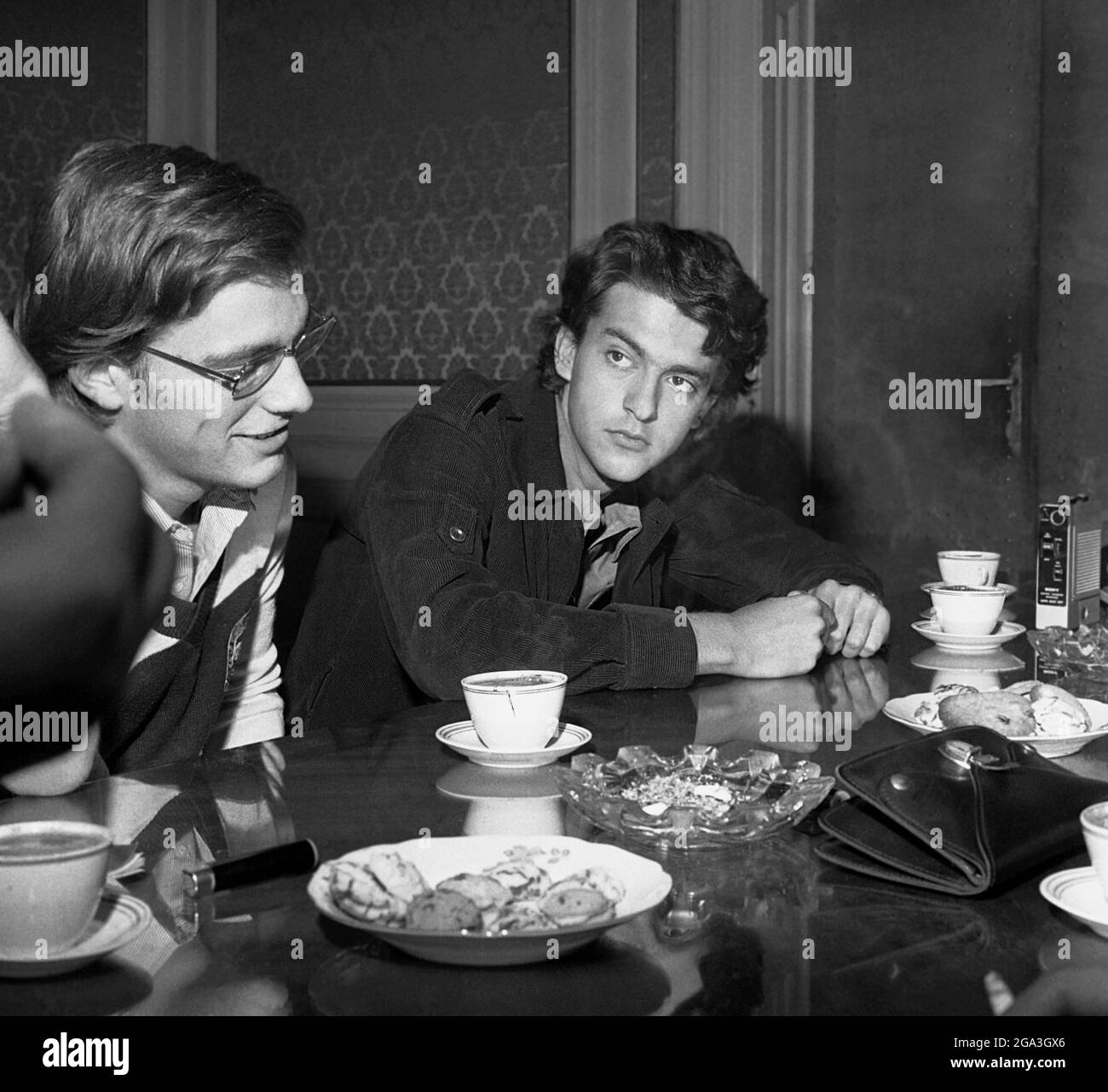 The Romanian film director Alexandru (Ducu) Darie, approx. 1981. On the ...