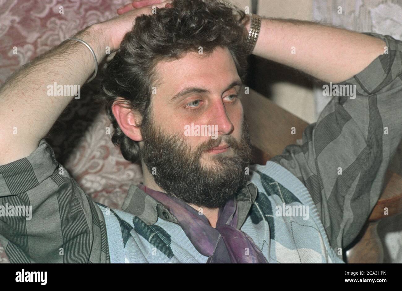 The Romanian film director Dominic Dembinski, 1990 Stock Photo - Alamy
