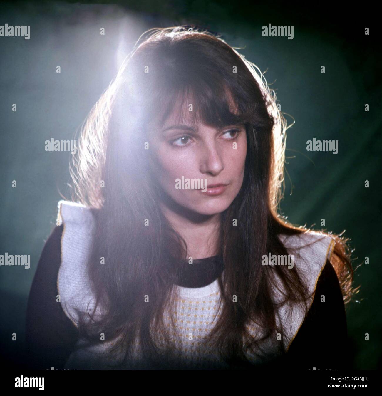 Portrait of the Romanian actress Elena Albu, 1979 Stock Photo - Alamy