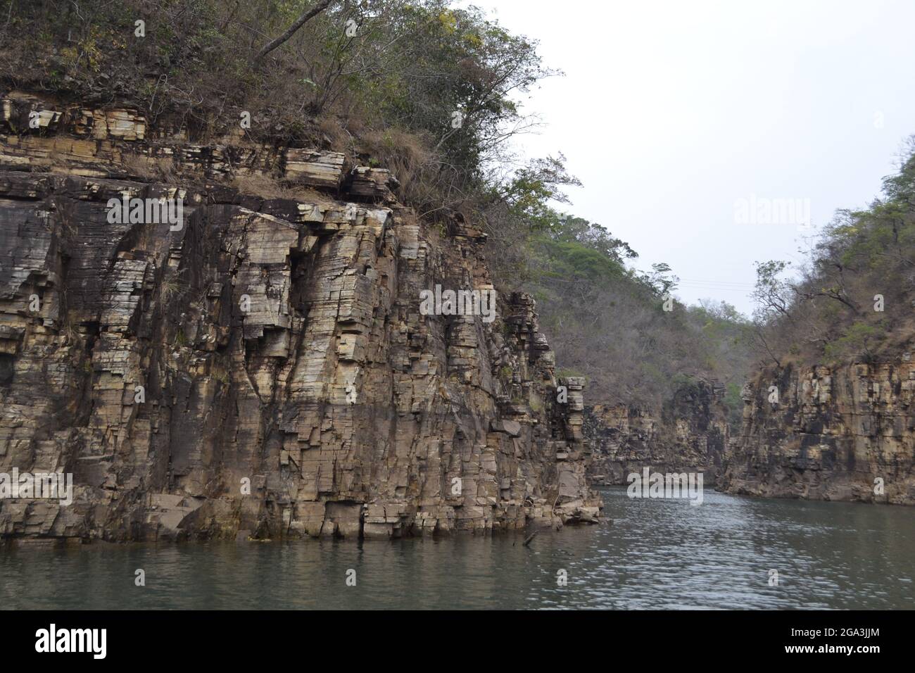 Rock formation in Capitolio - Brazil Stock Photo - Alamy