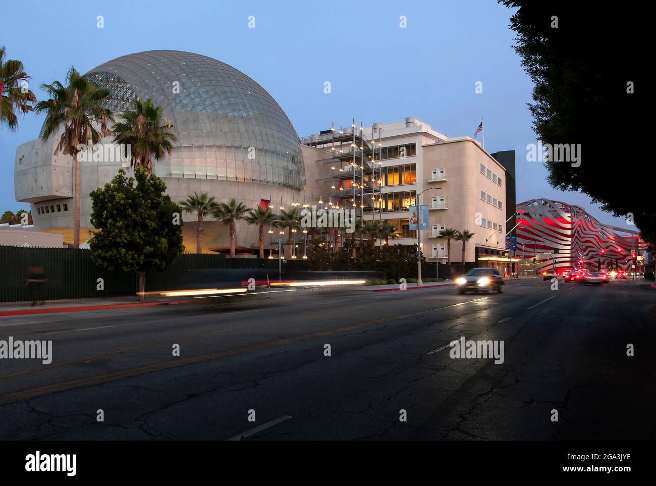 The Academy Museum of Motion Pictures, Los Angeles, California Stock ...