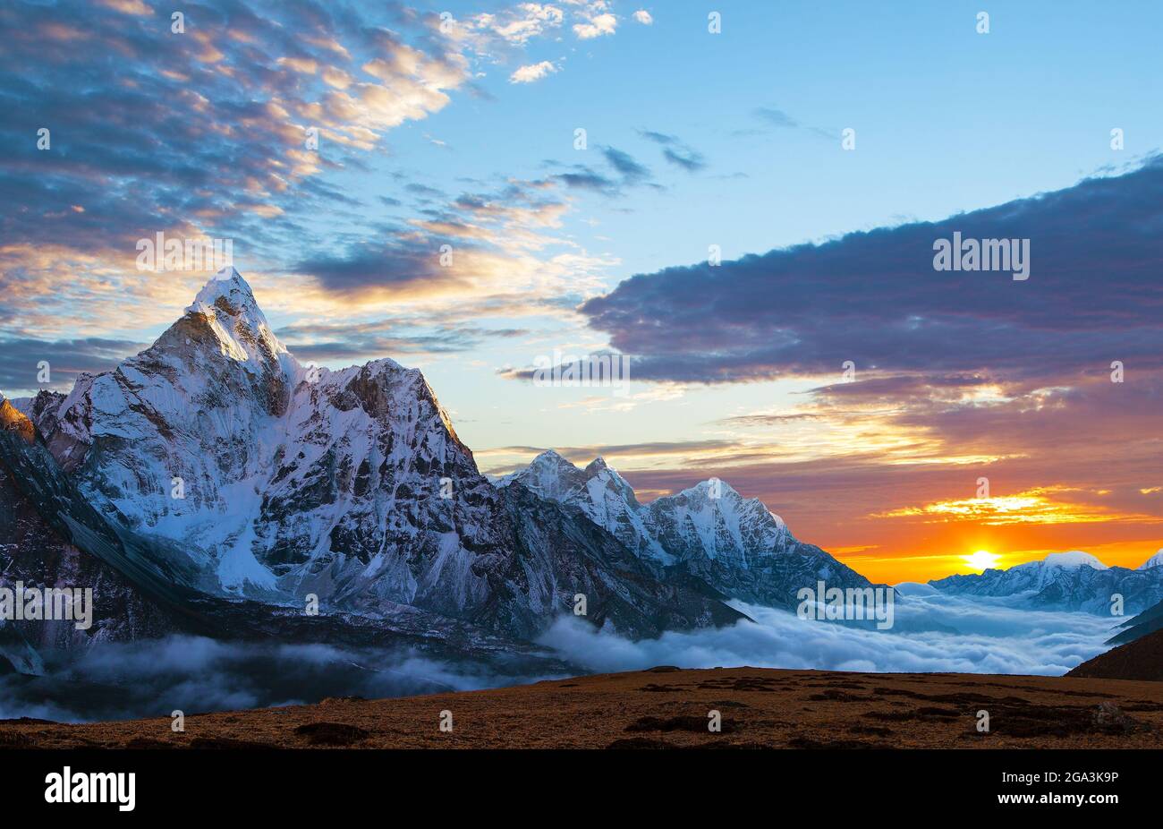 Ama Dablam Sunset