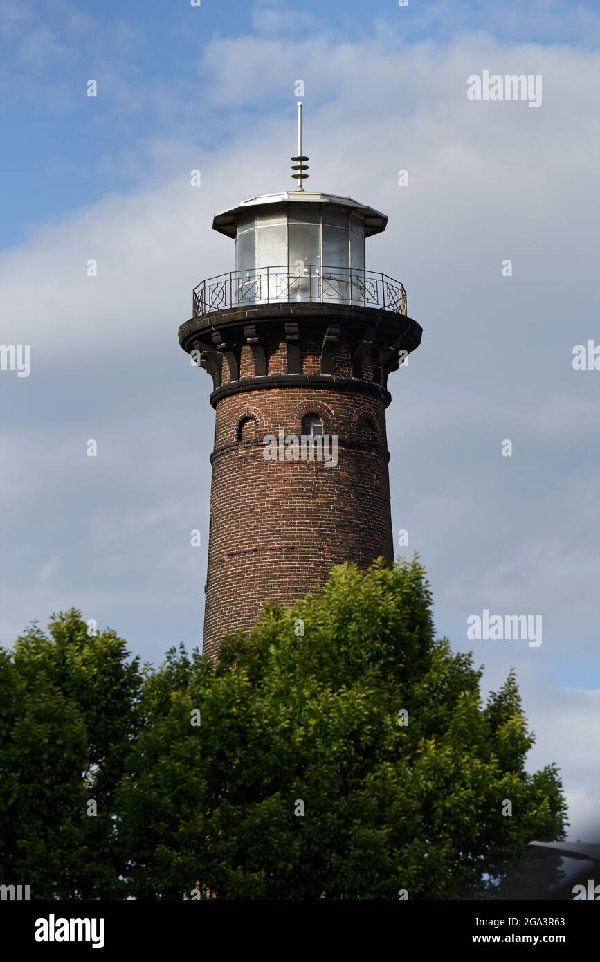 the famous helios lighthouse in cologne ehrenfeld Stock Photo - Alamy