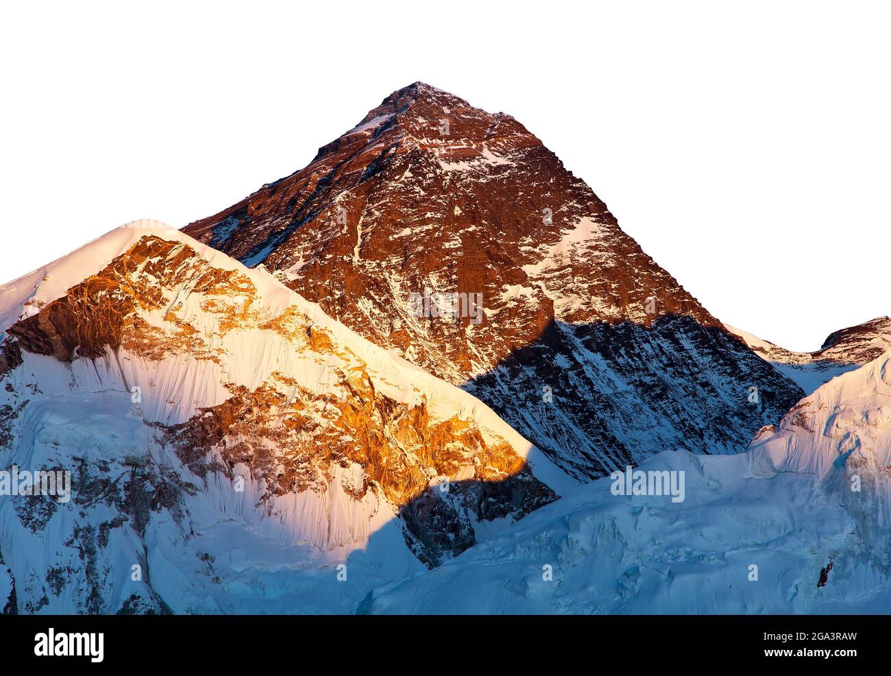 Everest sunset seen from hi-res stock photography and images - Alamy