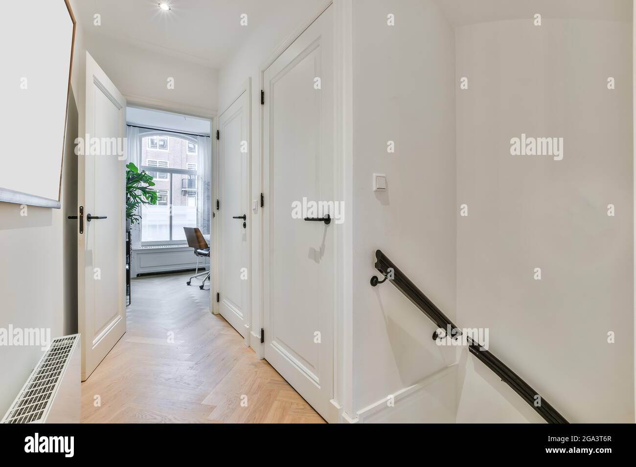 Bright interior design of a luxury house Stock Photo - Alamy