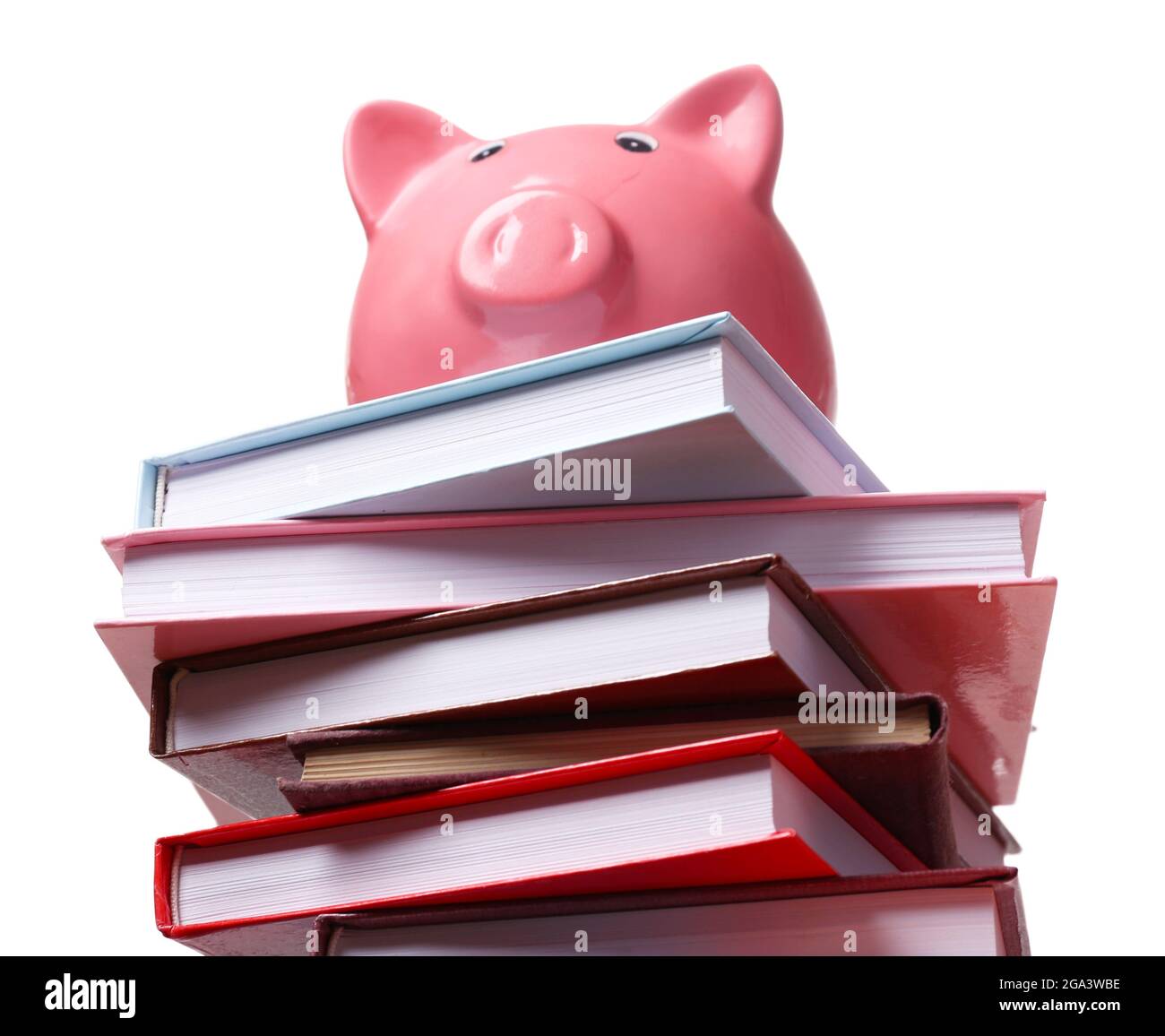 Concept accumulation of knowledge isolated on white Stock Photo - Alamy